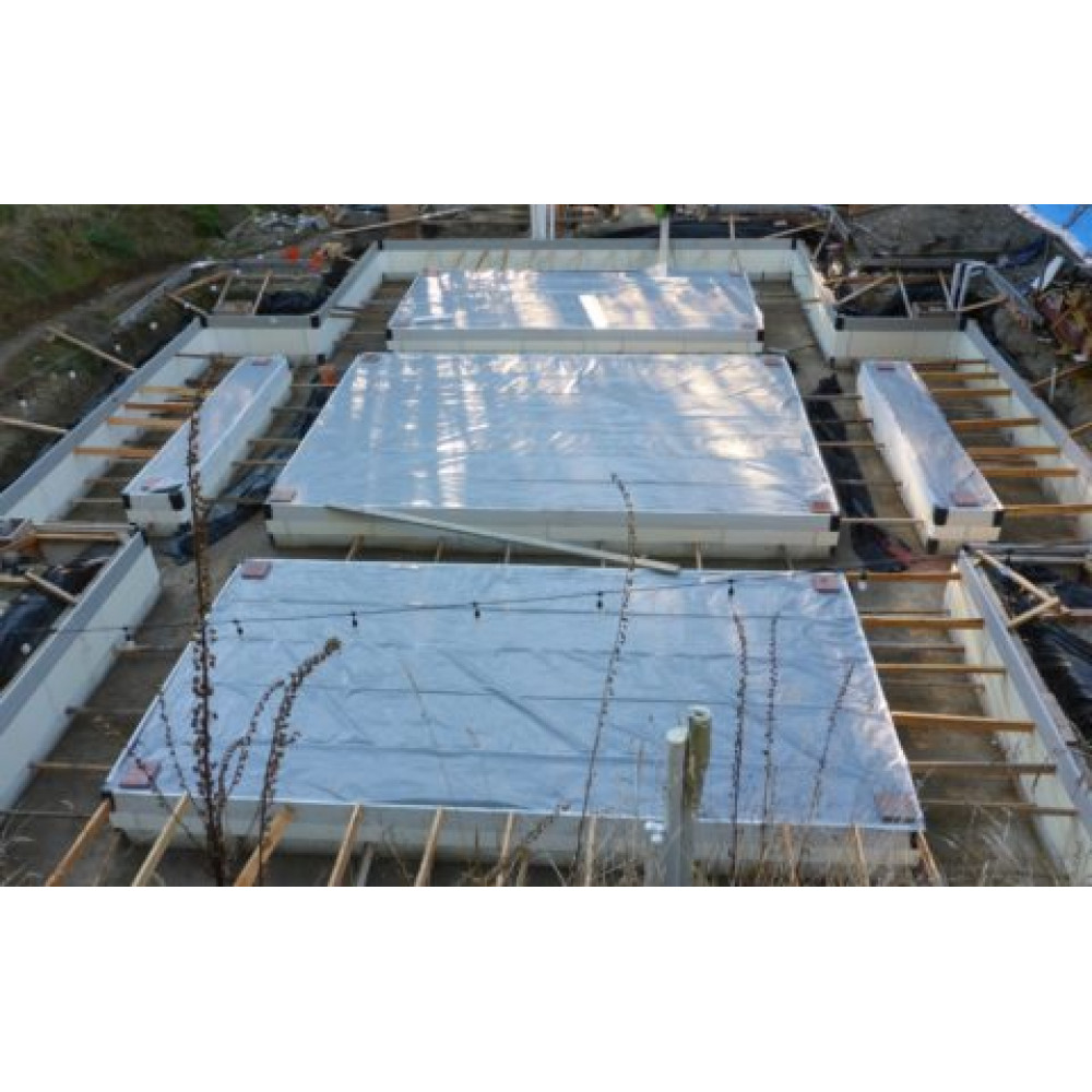 Polyethylene Sheets 4 MTR x 25 MTR x 1000 Gauge (250 micron) with ...