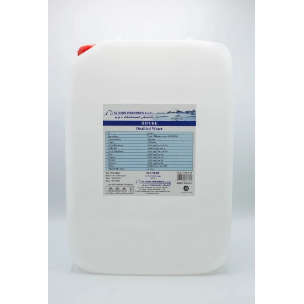 HIPURE DEMINERALAISED WATER 20 LTR LAB GRADE - Sinaha Platform