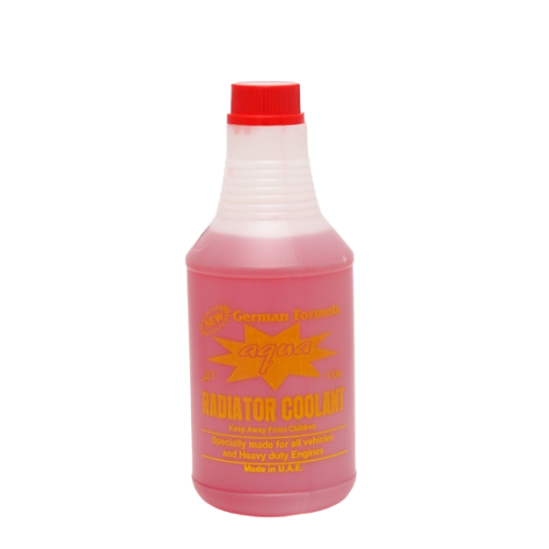 AQUA RADIATOR COOLANT RED 1 Liter ( 12 Pieces Per Carton ) - Sinaha ...