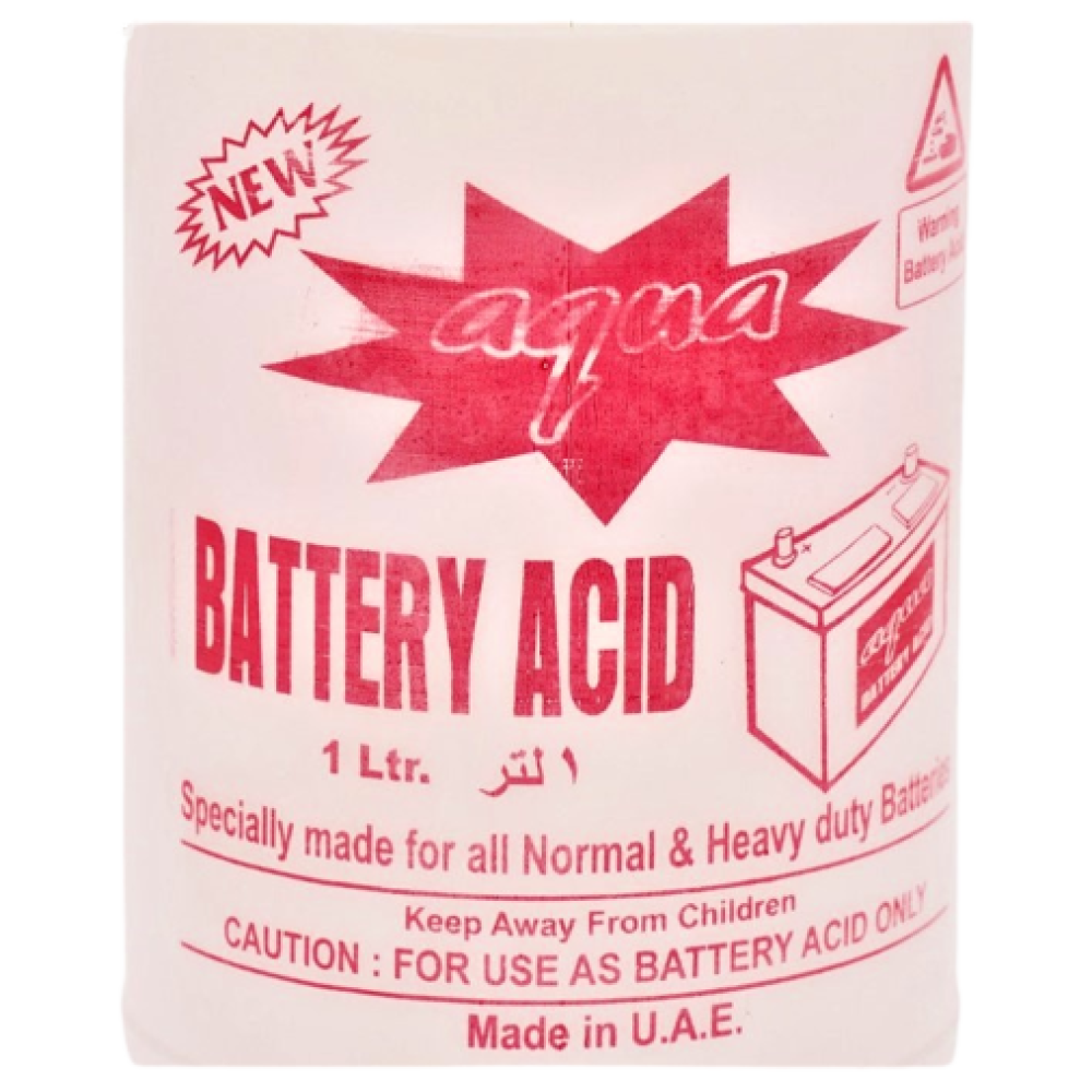 AQUA BATTERY ACID 1 LTR (12 pcs per carton) - Sinaha Platform