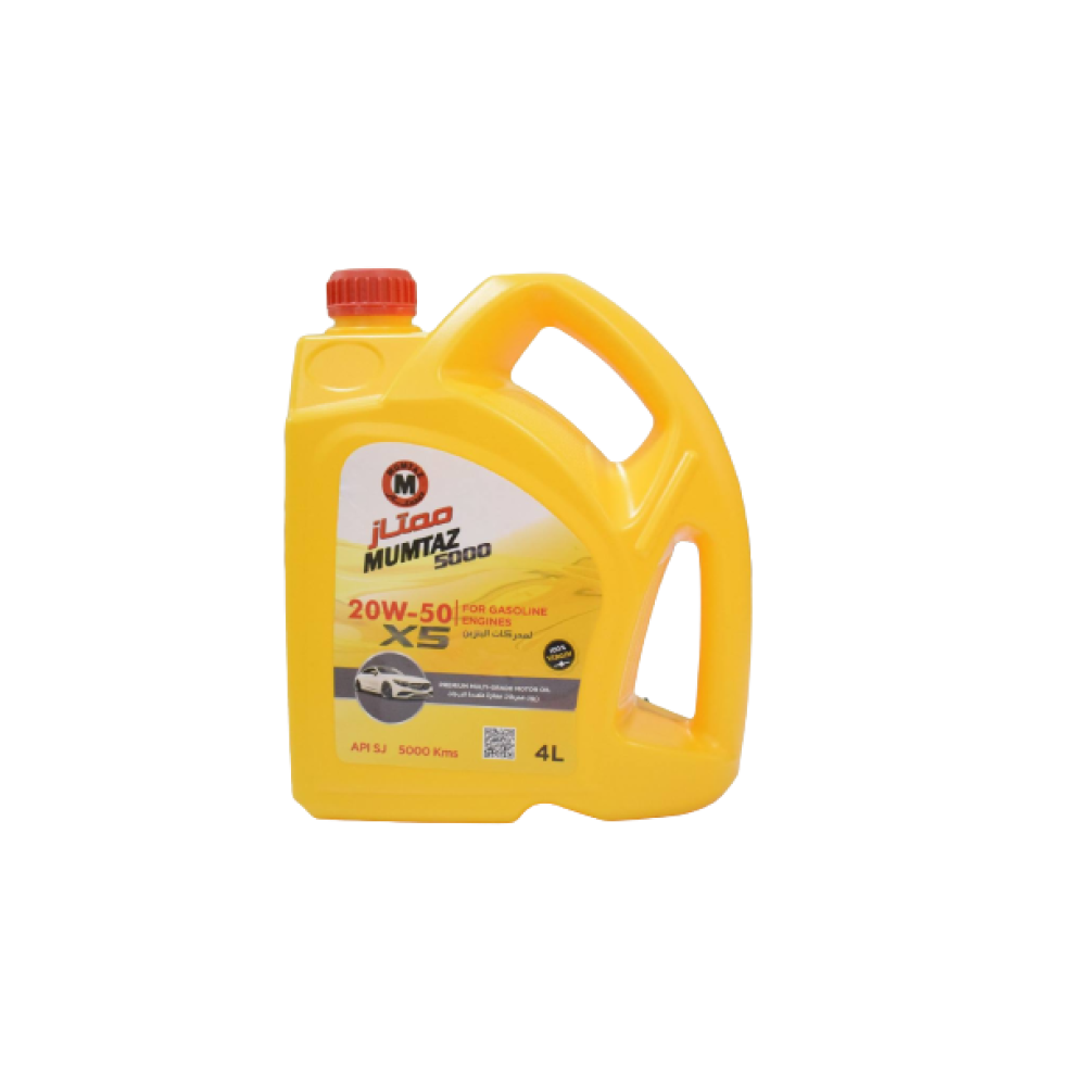 Mumtaz 5000 20W-50 (4 Liter)