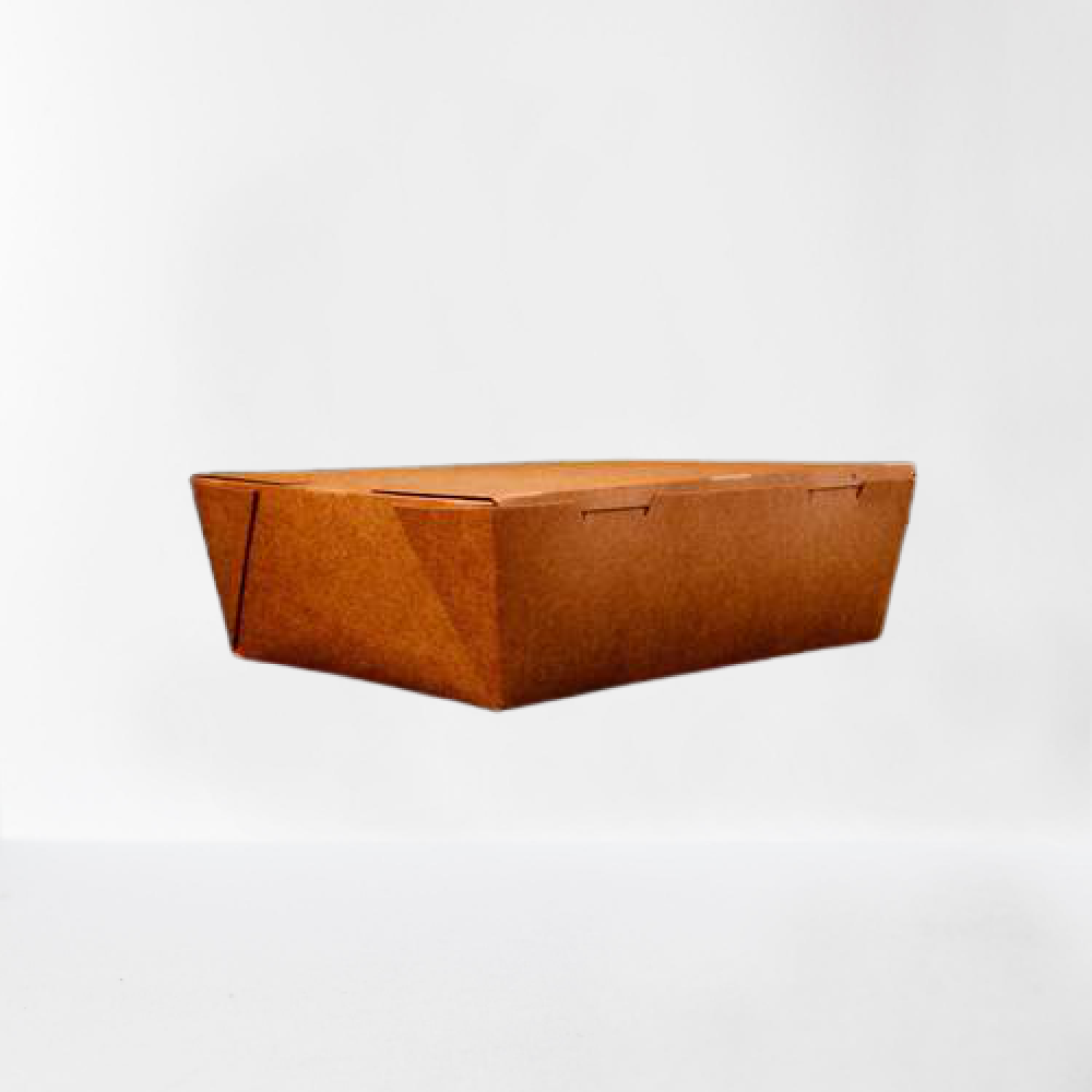 KRAFT LUNCH BOX 180 MM (150 PIECES PER CARTON)