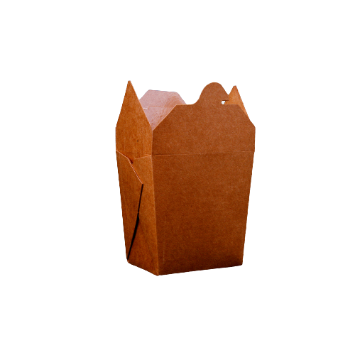 KRAFT SQUARE BOX 32 OZ (150 PIECES PER CARTON)