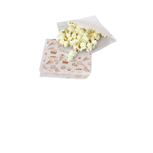 PRINTED PAPER POCKET WRAP 163X163 MM (1000 PIECES PER CARTON)