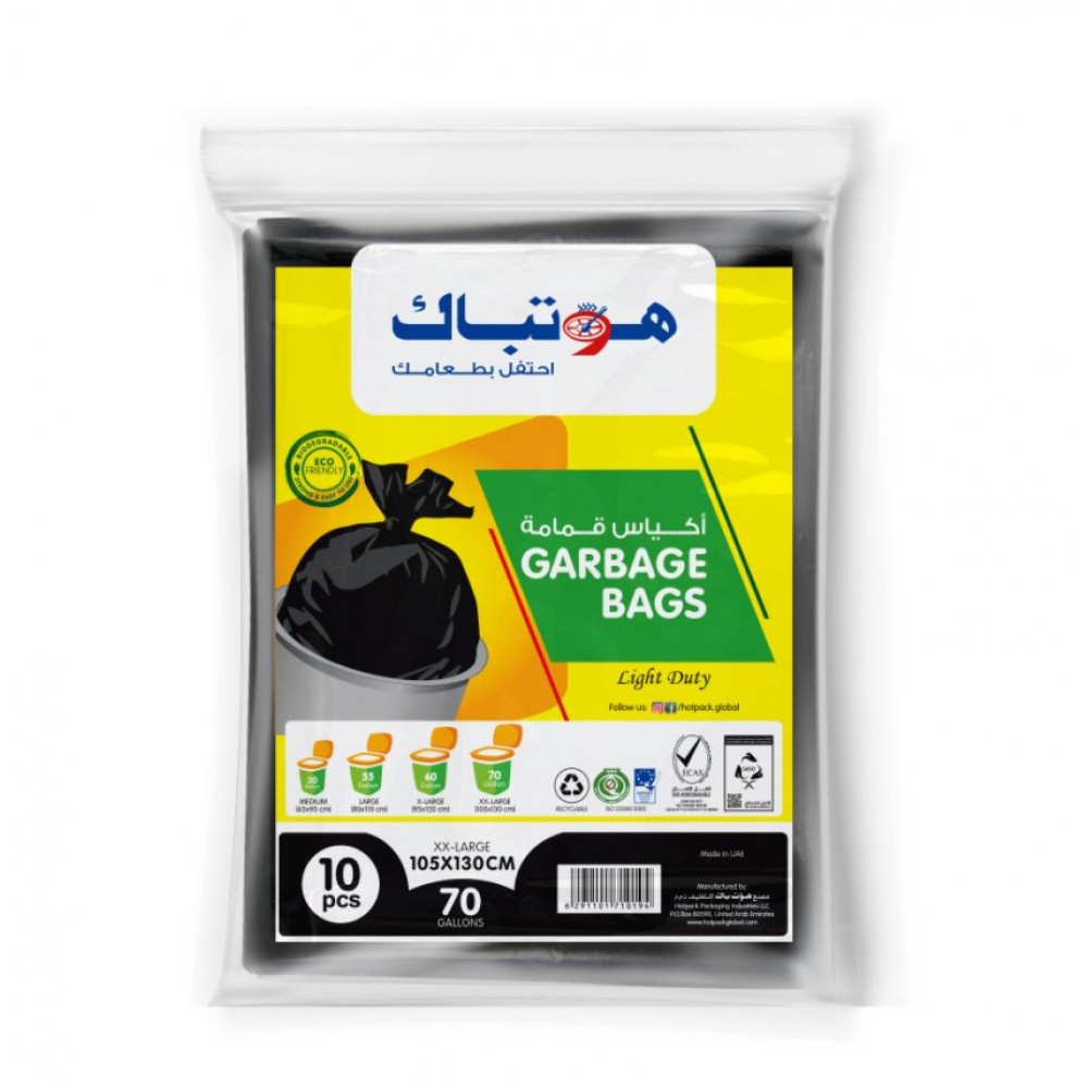 Garbage Bag 105*130cm-Regular Economy - 70 Gallon 10 Pieces ( 20 Packs ...