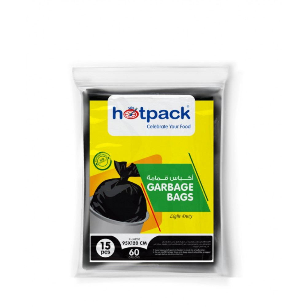 Garbage Bag 95*120cm-Regular Economy -60 Gallon 15 Pieces ( 20 Packs ...