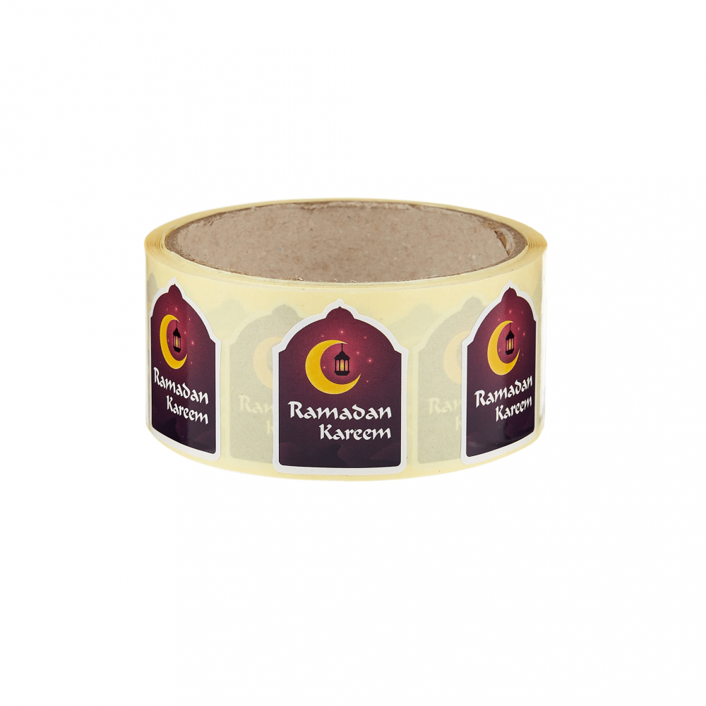 Ramadan Kareem Sticker Roll 250 Pieces - Sinaha Platform