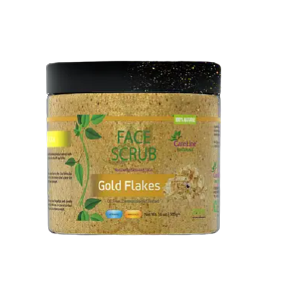 GOLD FLAKES FACE SCRUB