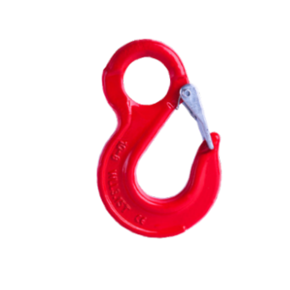 GRADE 80 EYE SLING HOOK WITH LATCH