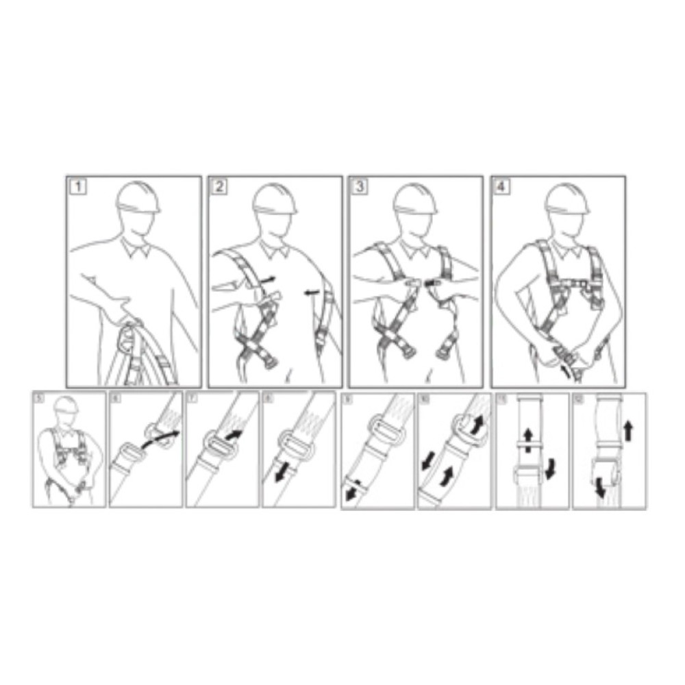 Safety Harness and Lanyard