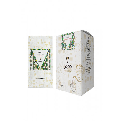 VDRIPP Drip Coffee Brazil 100 Grams ( 12 Box Per Carton ) - Sinaha Platform