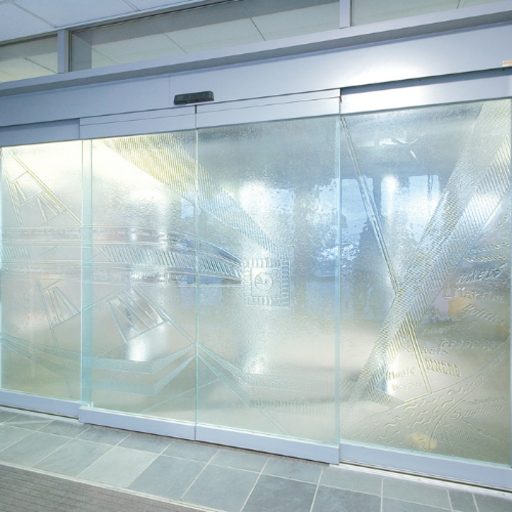 Frameless Automatic Sliding Doors - Sinaha Platform