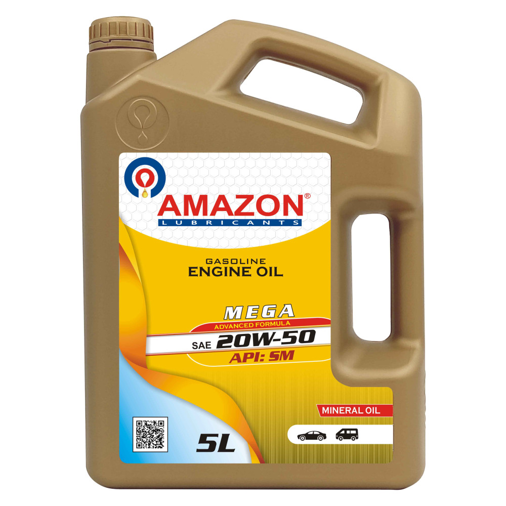 SAE 20W50 SM PRMIUM MINERAL PETROL ENGINE OIL ( 6 Pieces Per Carton ) - Sinaha Platform
