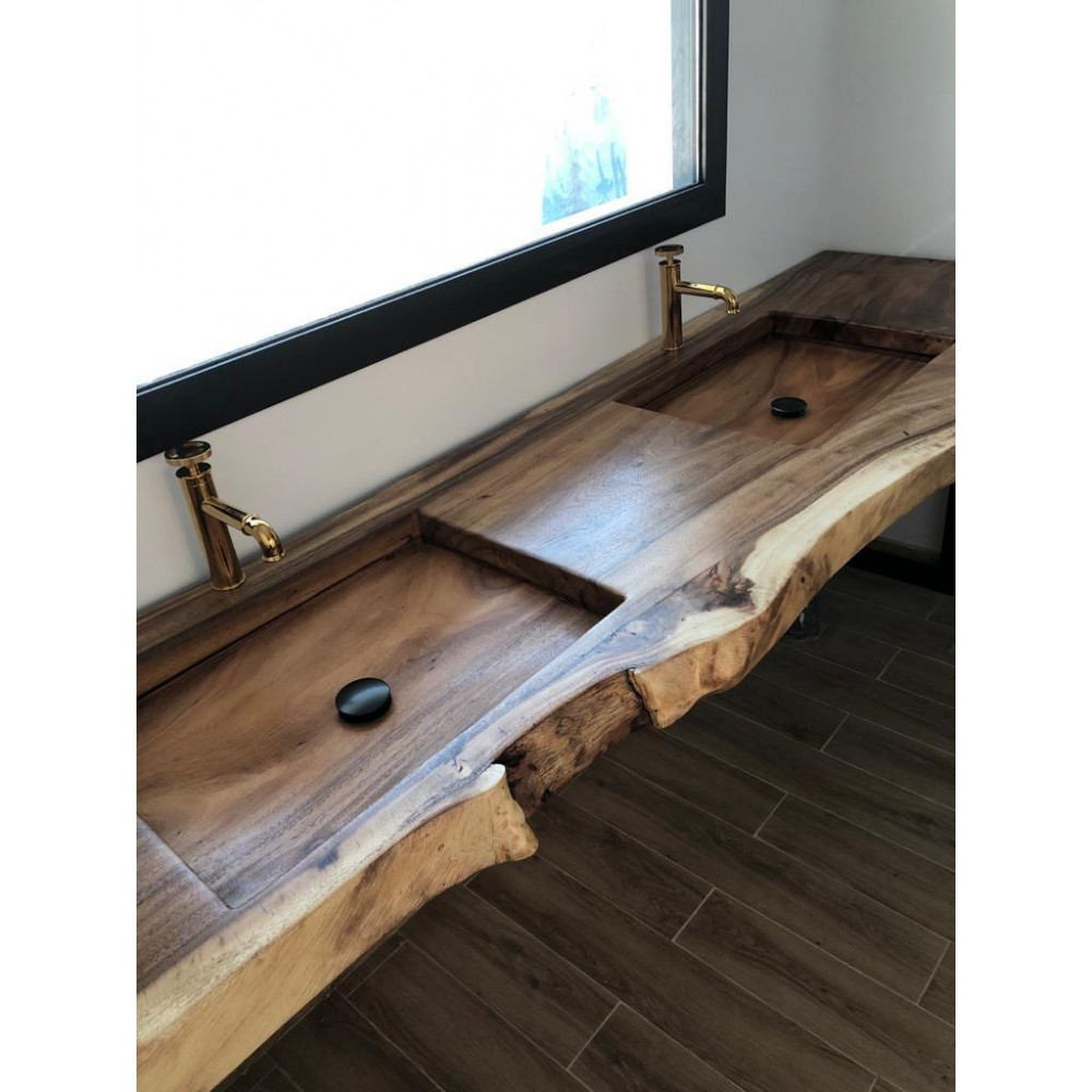 Wooden Wash Basin - Sinaha Platform