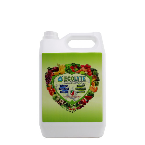 Ecolyte Fruits & Vegetables Disinfectant 100% Natural - 5 Litre - منصة صناعة