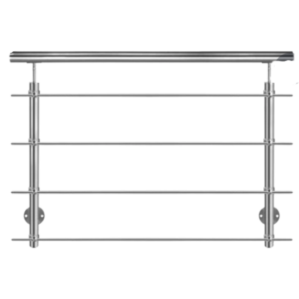 Column Cladding With Handrail