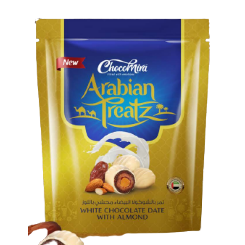 White Chocolate Date with Almond