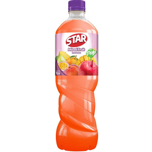 STAR MIXED FRUIT JUICE -1LTRX6
