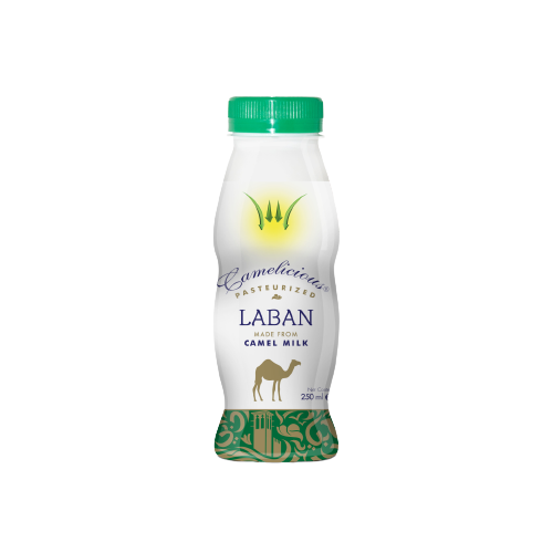 Camelicious Fresh Camel Milk Laban Plain 250ml