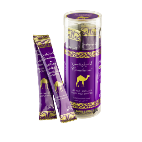 Camelicious Camel Milk Full Cream Powder 20gmx24 sachet