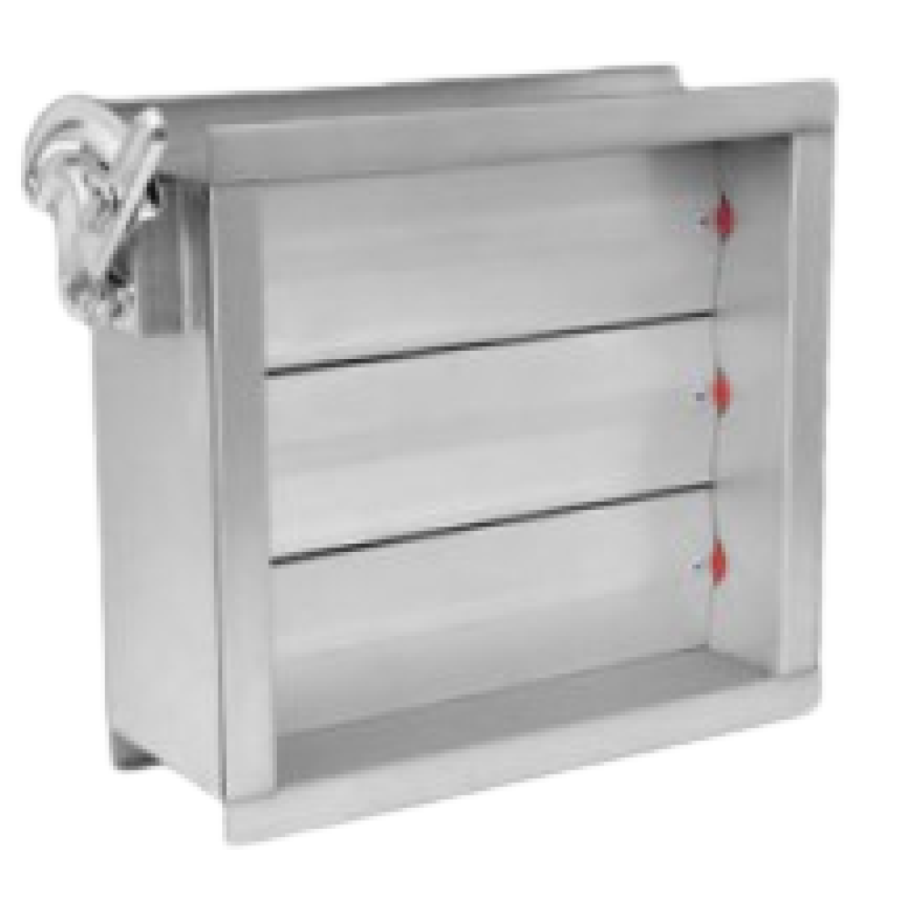 Volume Control Damper Single & double skin blades and Flange