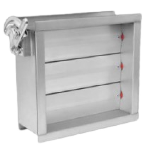 Volume Control Damper Single & double skin blades and Flange