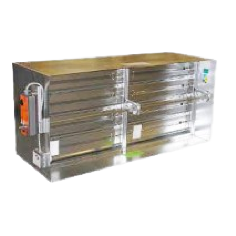 Motorized combination fire and smoke dampers