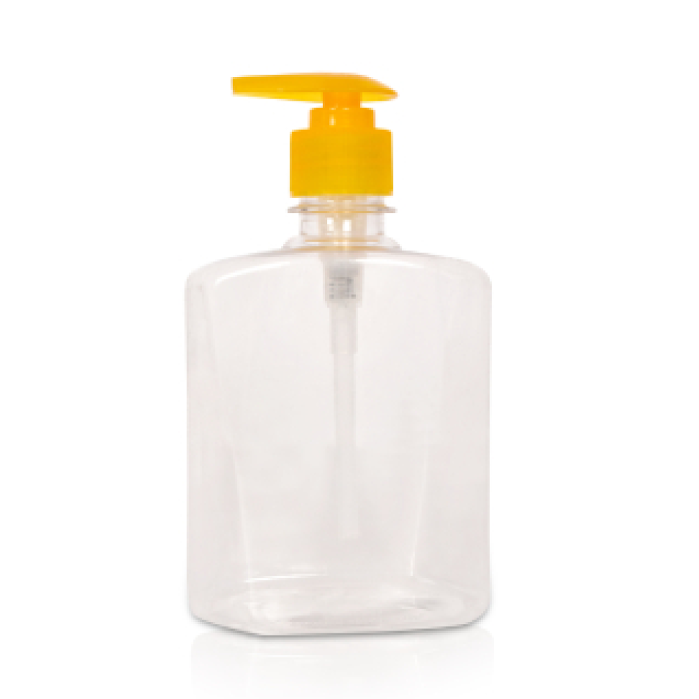 500 ML HAND WASH SQUARE BOTTLES