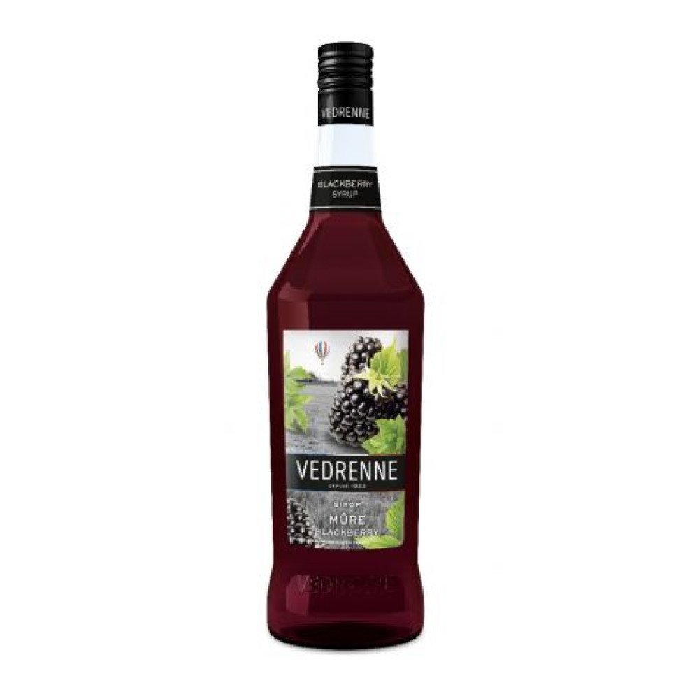 VEDRENNE BLACKBERRY SYRUP 1 LTR