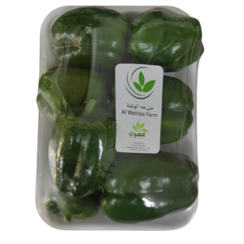 CAPSICUM GREEN ORGANIC(EF) /KG