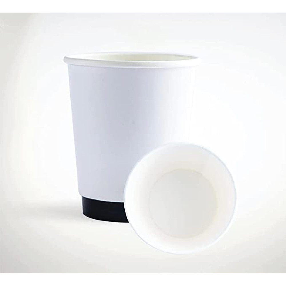 8oz Heavy Duty Double Wall Paper Cup W/B